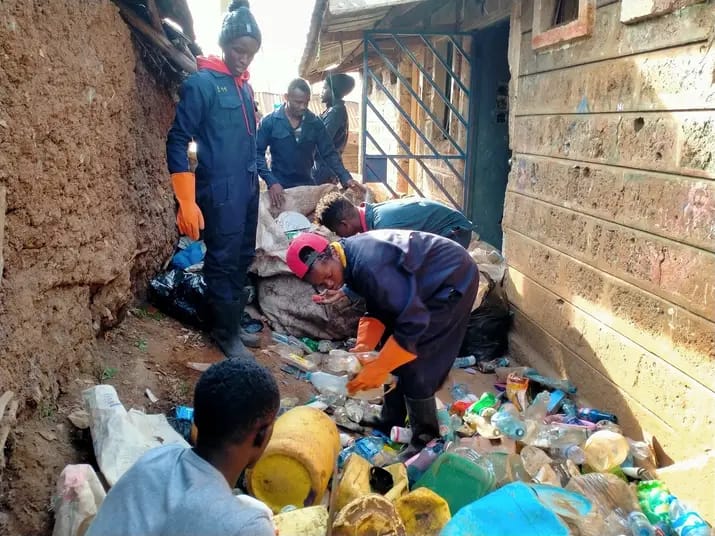 How waste recycling is changing the face of Kibera informal settlements ...