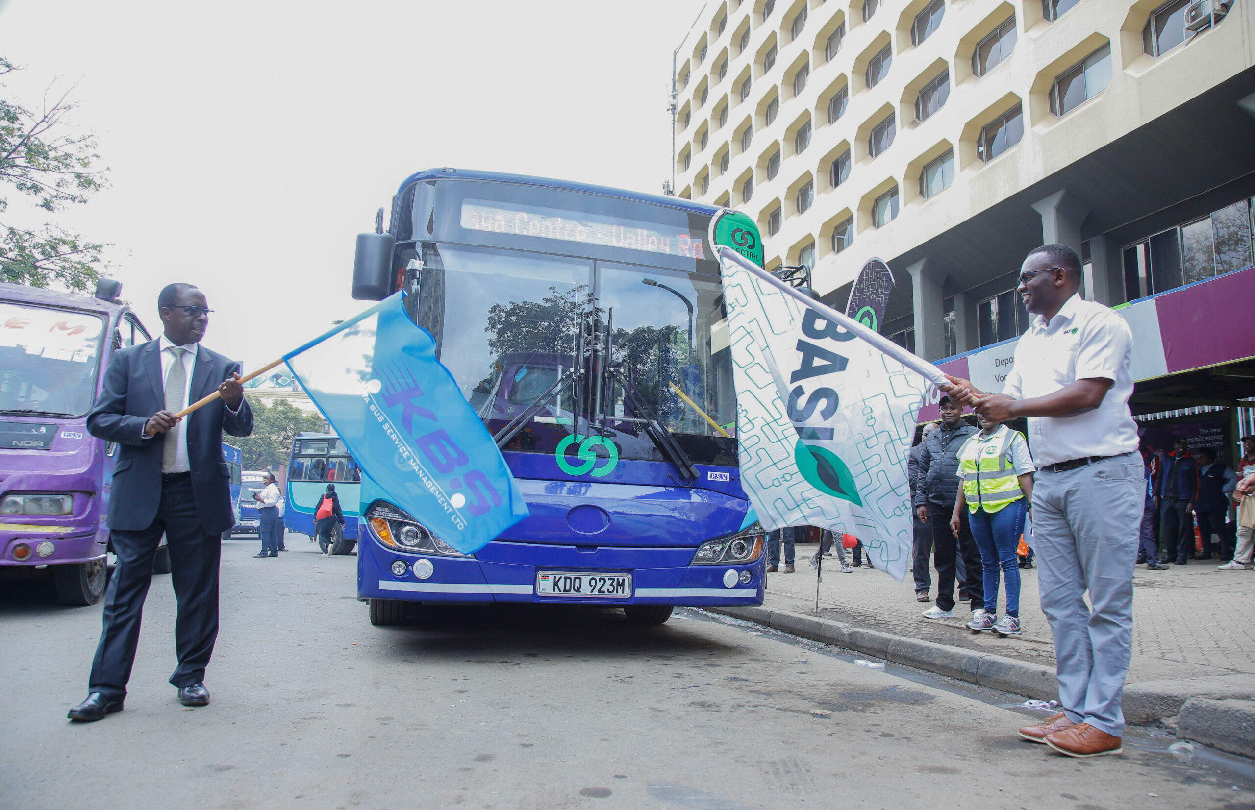 Kenya Bus Service acquires its first Electric bus as part of their ...