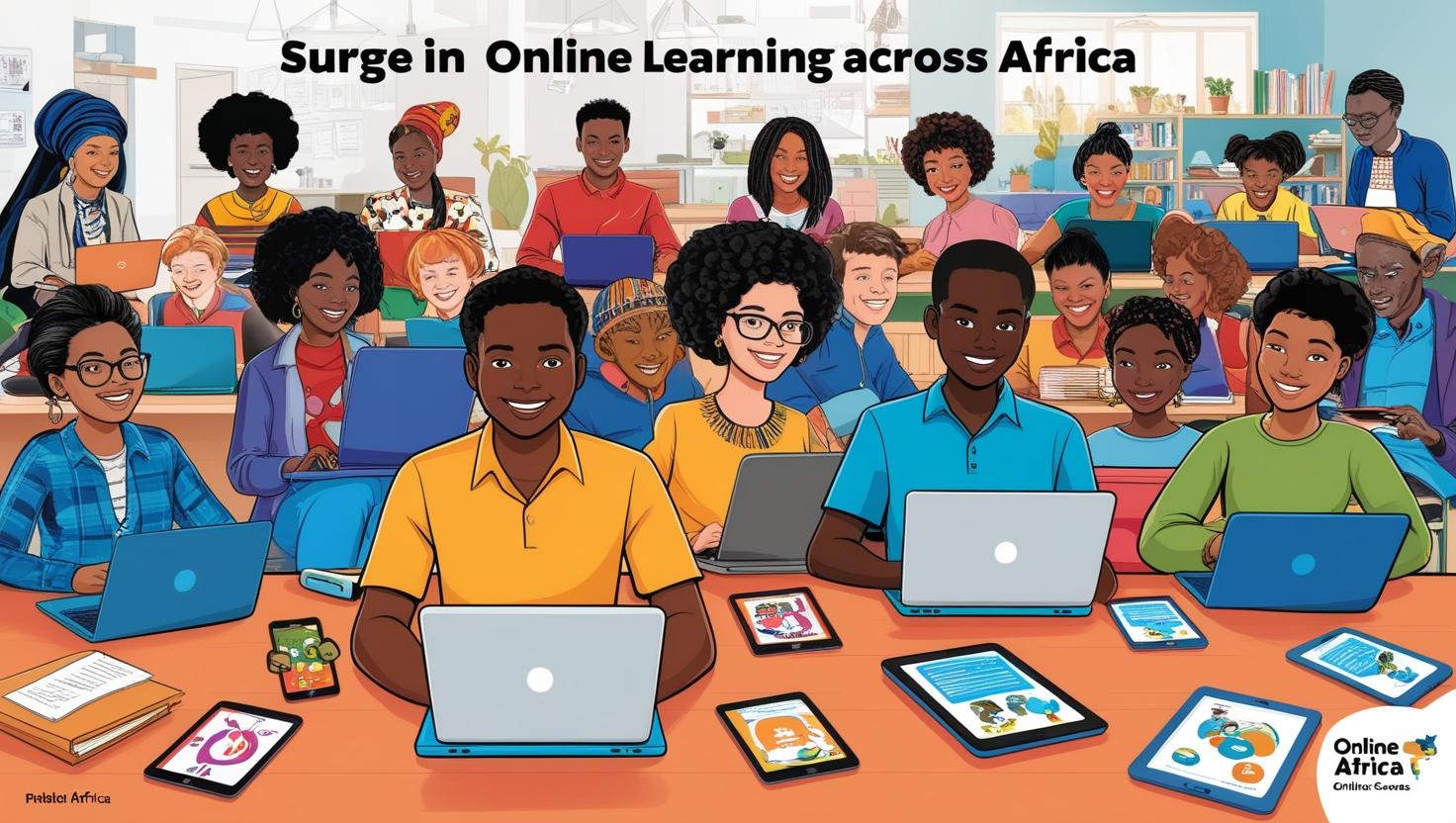 Online learning surges in Africa as demand for tech and market-ready ...
