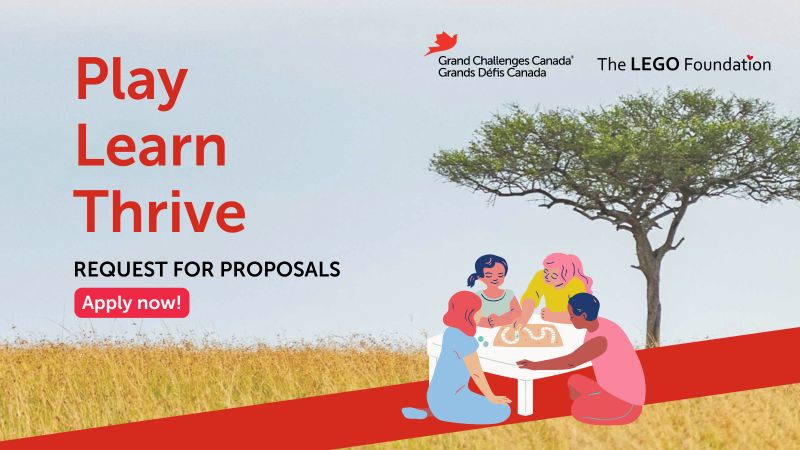 Play, Learn, Thrive: A new USD 10 million opportunity for children in ...